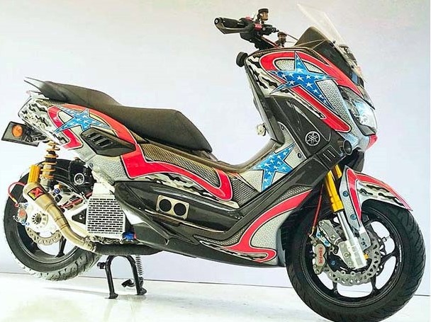 5 Modifikasi Motor Nmax Terkeren, Bikin Motor Tampak Gagah dan Mewah